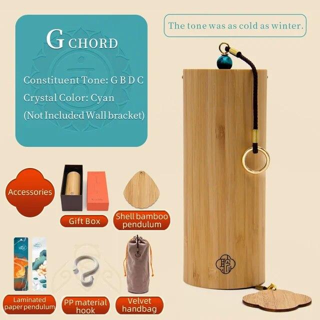 Bamboo Koshi Wind Chimes – Winter (G Chord) – Chakra Singing Bowls